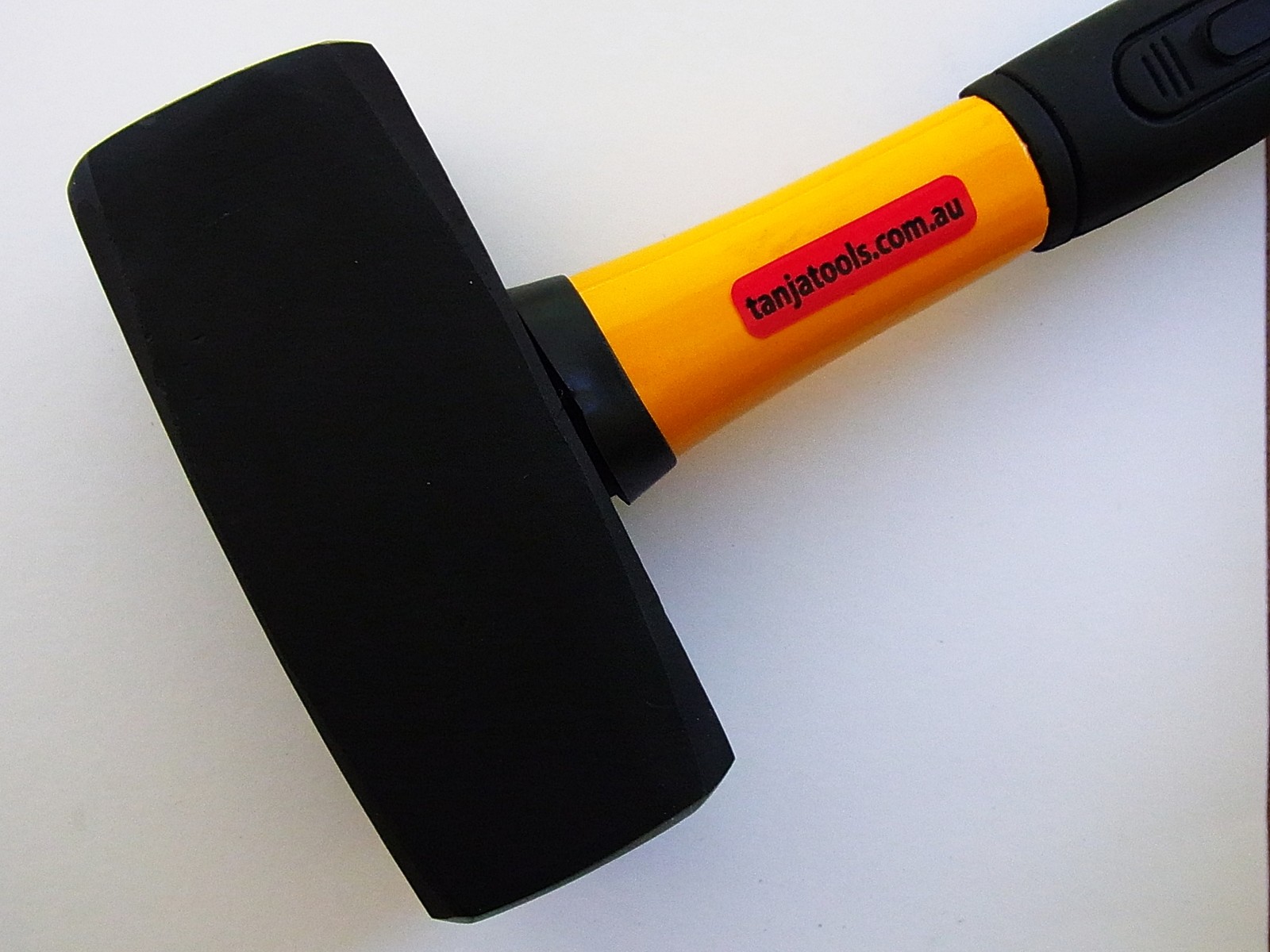 Lump Hammer Mallet SET OF 2 Club Fibreglass Handle 2kg + Timber Handle ...