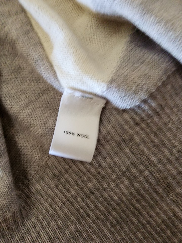 $595 NWT St. John Yellow Label Milano Knit Open Cardigan M Wrap 100% ...
