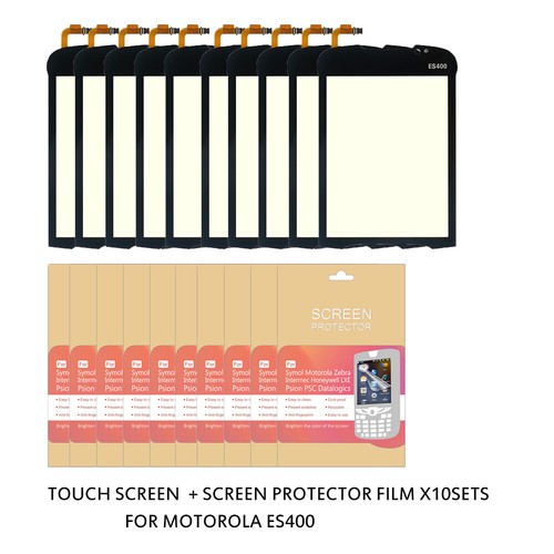 10PCS Touch Screen +Screen Protector Film for Motorola ES400 PDA ...