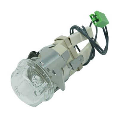 Indesit IFW6330IXUK Lamp Bulb Light Lens Assembly Built In Oven Cooker ...