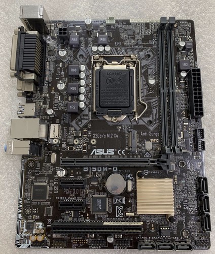 ASUS B150M-D Motherboard | LGA1151 | Intel B150 | DDR4 | MicroATX | On ...