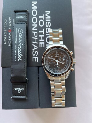 OMEGA x Swatch MoonSwatch Moon Speedmaster Stainless Steel Metal Case ...