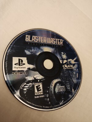 Blaster Master: Blasting Again (Sony PlayStation 1, 2001). Game disc ...