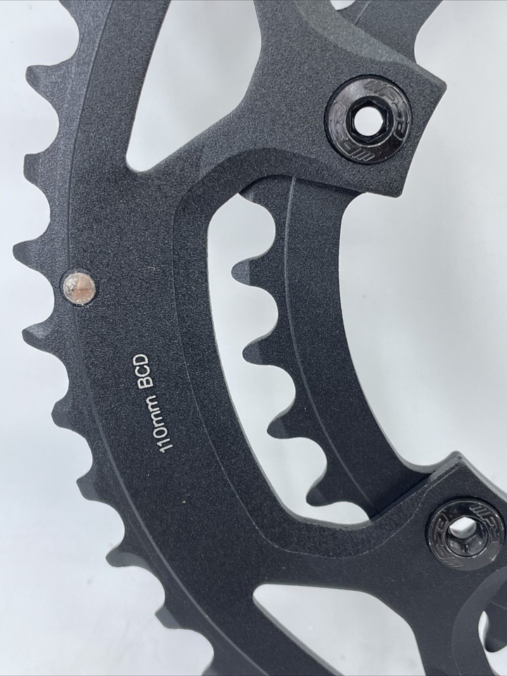 FSA Pro Road 50 & 34 Compact 5-Arm 110mm 10/11-Speed Alloy Chainring ...