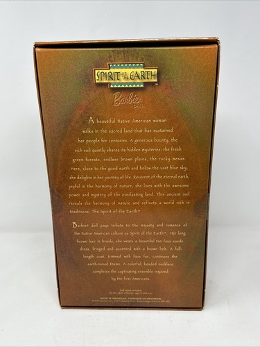 Spirit of the Earth 2001 Barbie Doll 1st In Series Native Spirit ...