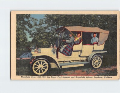 Postcard Mannheim Benz 1905-1909 The Henry Ford Museum & Greenfield ...