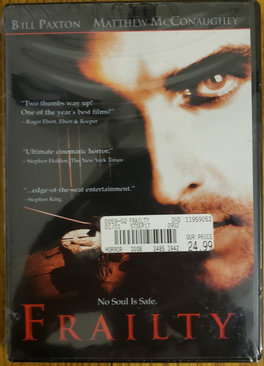 Frailty Bill Bill Paxton Matthew Mcconaughey Powers Boothe