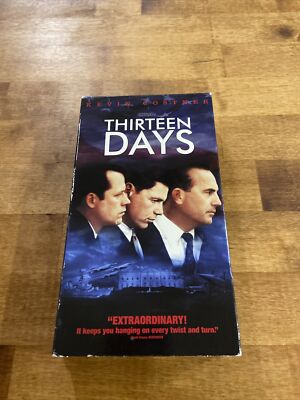 Thirteen Days (VHS, 2001, Contains Bonus Feature) 794043535536| eBay