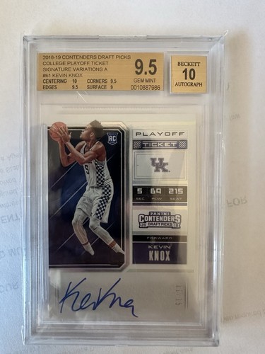 2018-19 Contenders Draft Picks Collegiate Playoff Ticket Signature ...