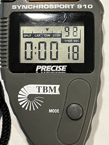 TBM Consulting Group Synchrosport Precise 910 Stopwatch | eBay