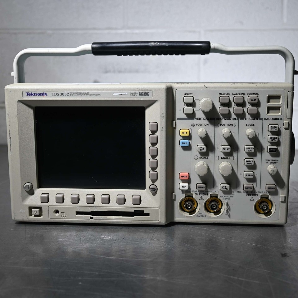 Tektronix TDS 3052 2CH Digital Phosphor Oscilloscope 500 MHz 5 GS/s | eBay
