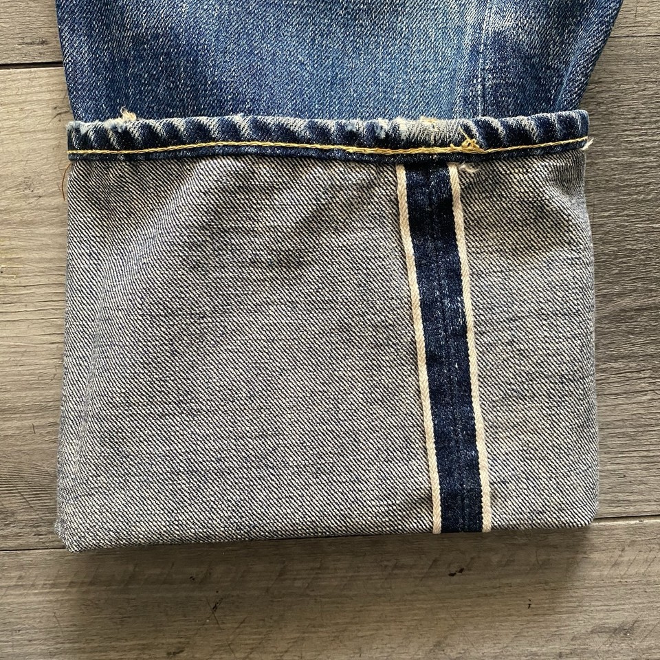 VTG LEVI’S 501 SELVEDGE JEANS EARLY 1970s MADE IN USA BUTTON FLY ...