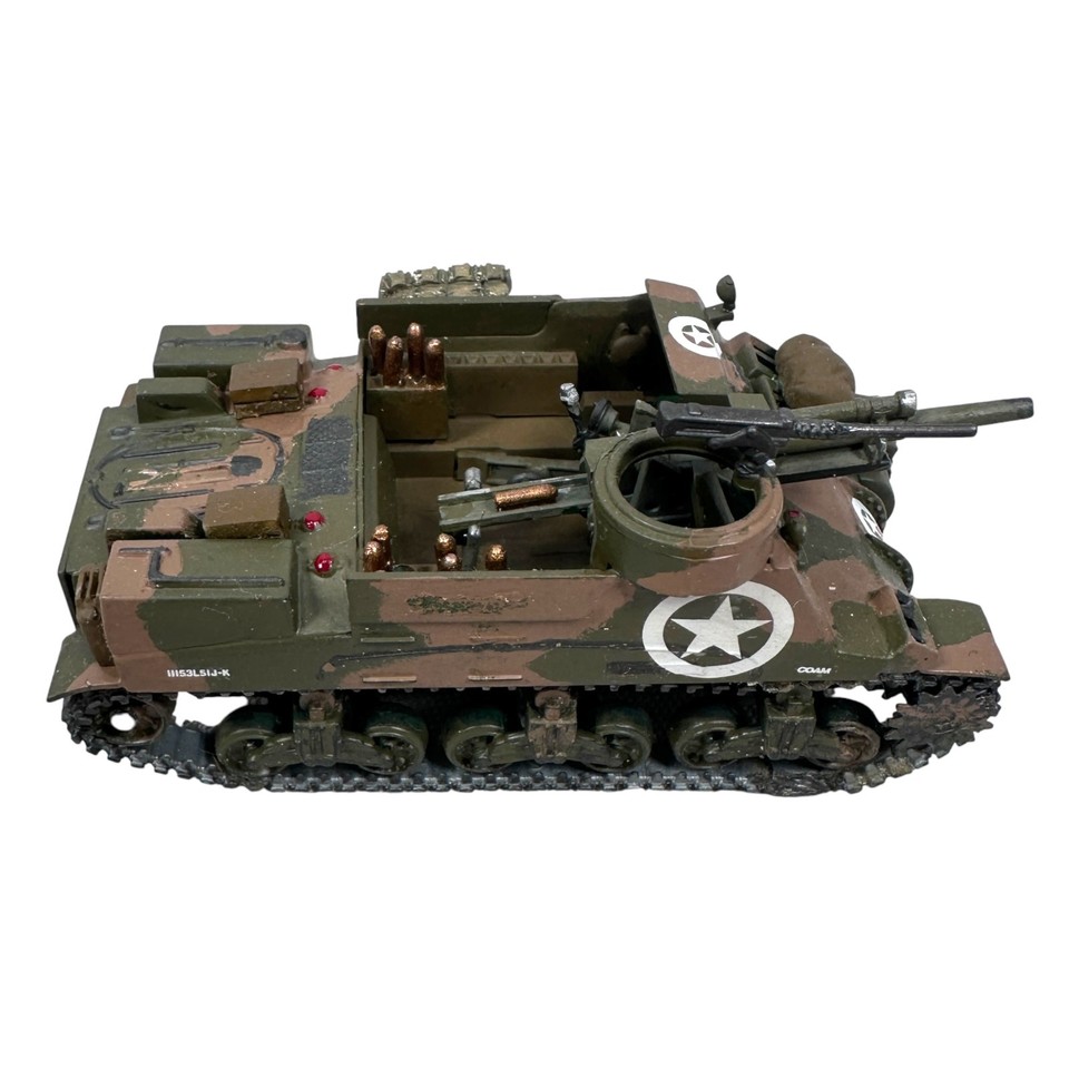 Vintage M7 A1 Priest Tank Military Vehicle Plastic 1:72 Scale Model ...
