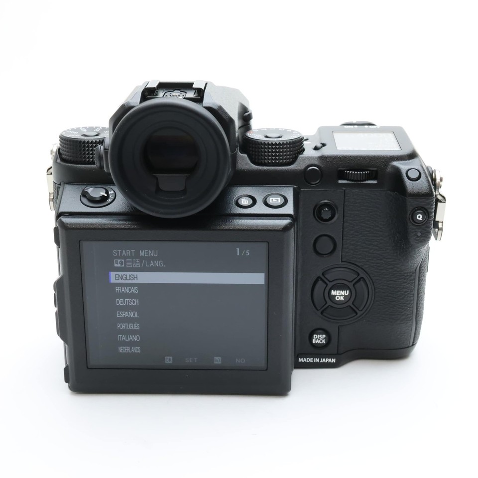 Fujifilm Fuji GFX 50S Medium-Format Mirrorless Camera Body shutter ...