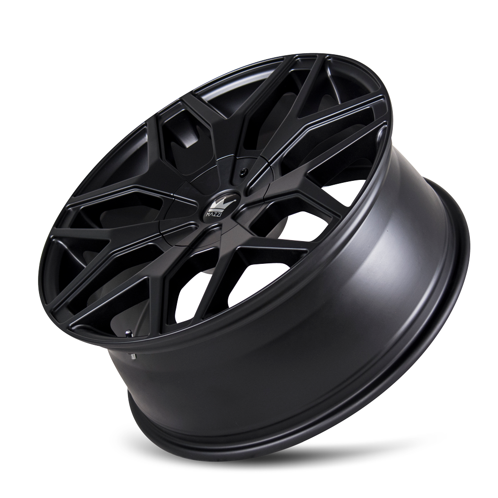 22x9.5 Mazzi 367 Profile Matte Black 6x135 6x139.7 6x5.5 ET30 Wheel Rim ...