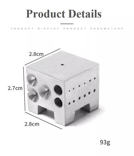 Watch Staking Drilling Anvil Bench Block Riveting Tool Steel Watchmaker ...