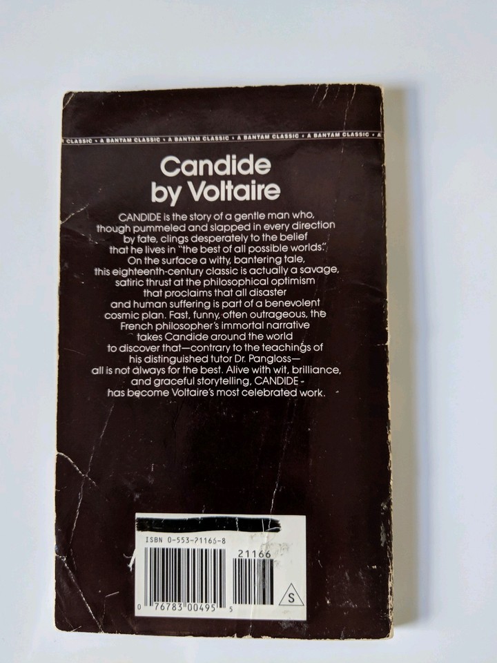 Candide by Voltaire Book | eBay