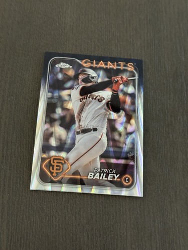 2024 Topps Chrome RayWave Ray Wave Refractor #194 PATRICK BAILEY ...