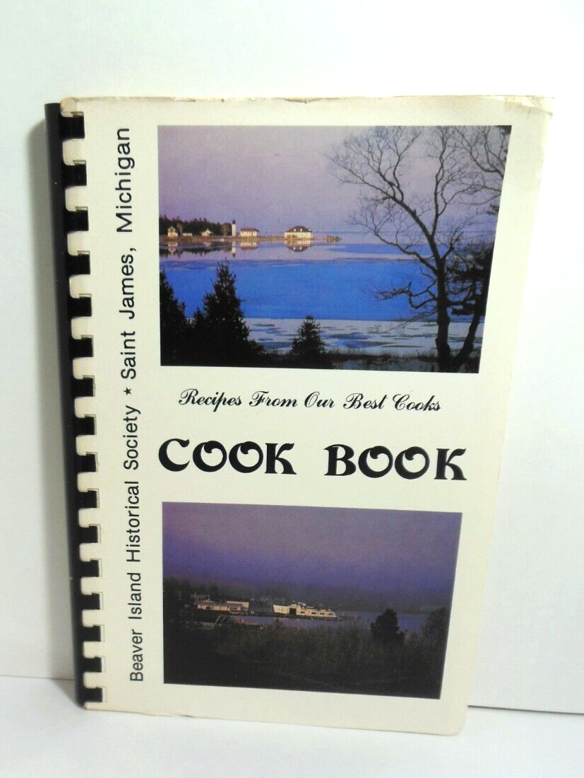 Beaver Island Historical Society Cookbook St James Michigan Vintage ...