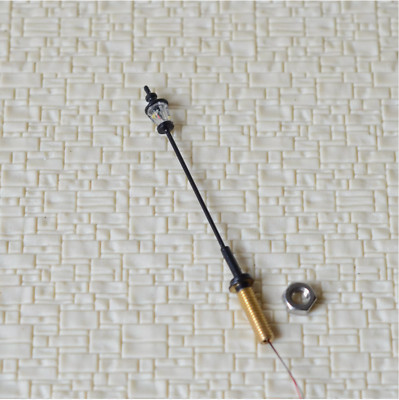 10 x HO scale street light model railroad LED made antique path lamp ...