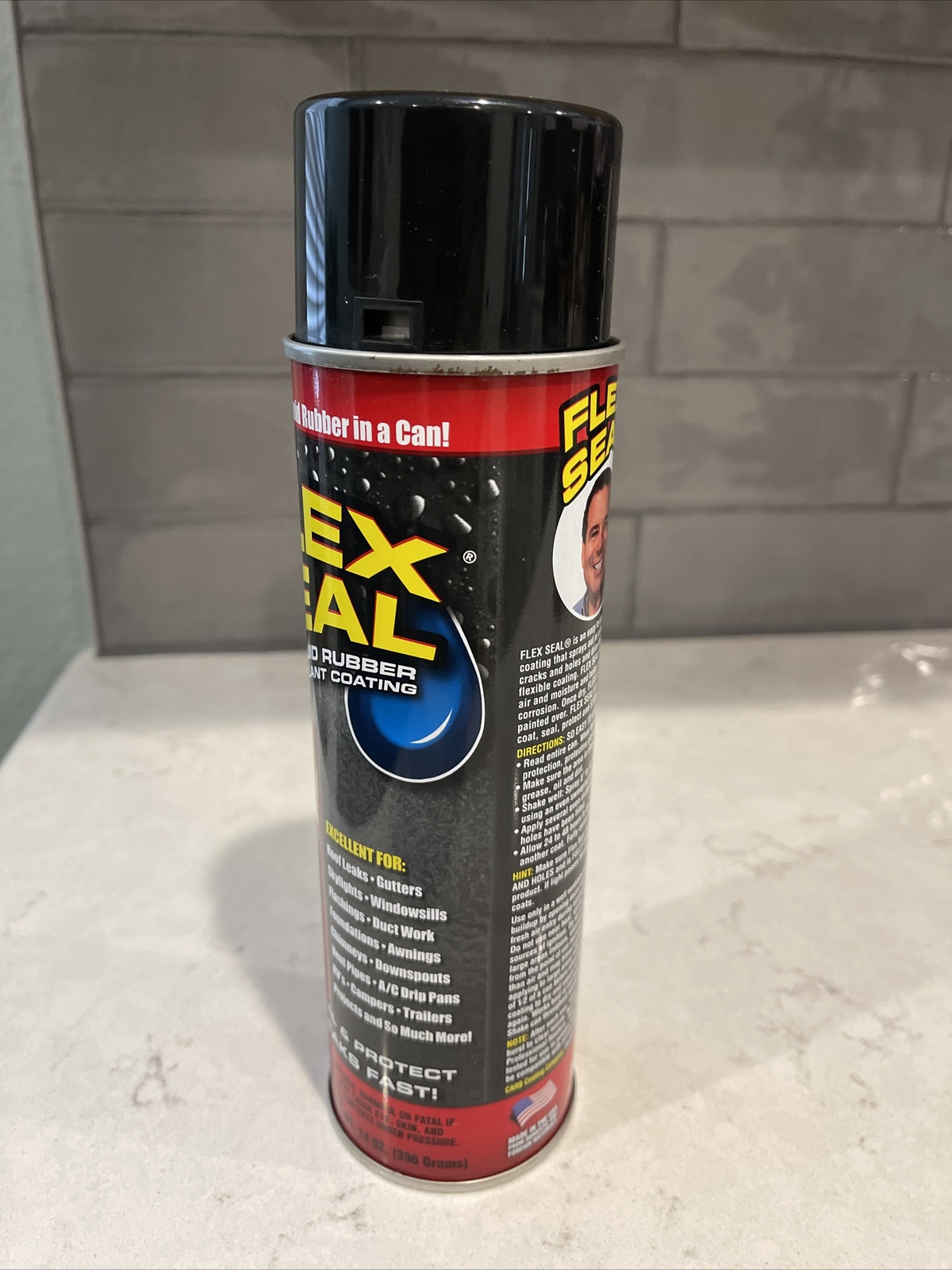 Flex Seal Colors Jumbo Can Liquid Rubber Spray Sealant Coating, 14 oz ...