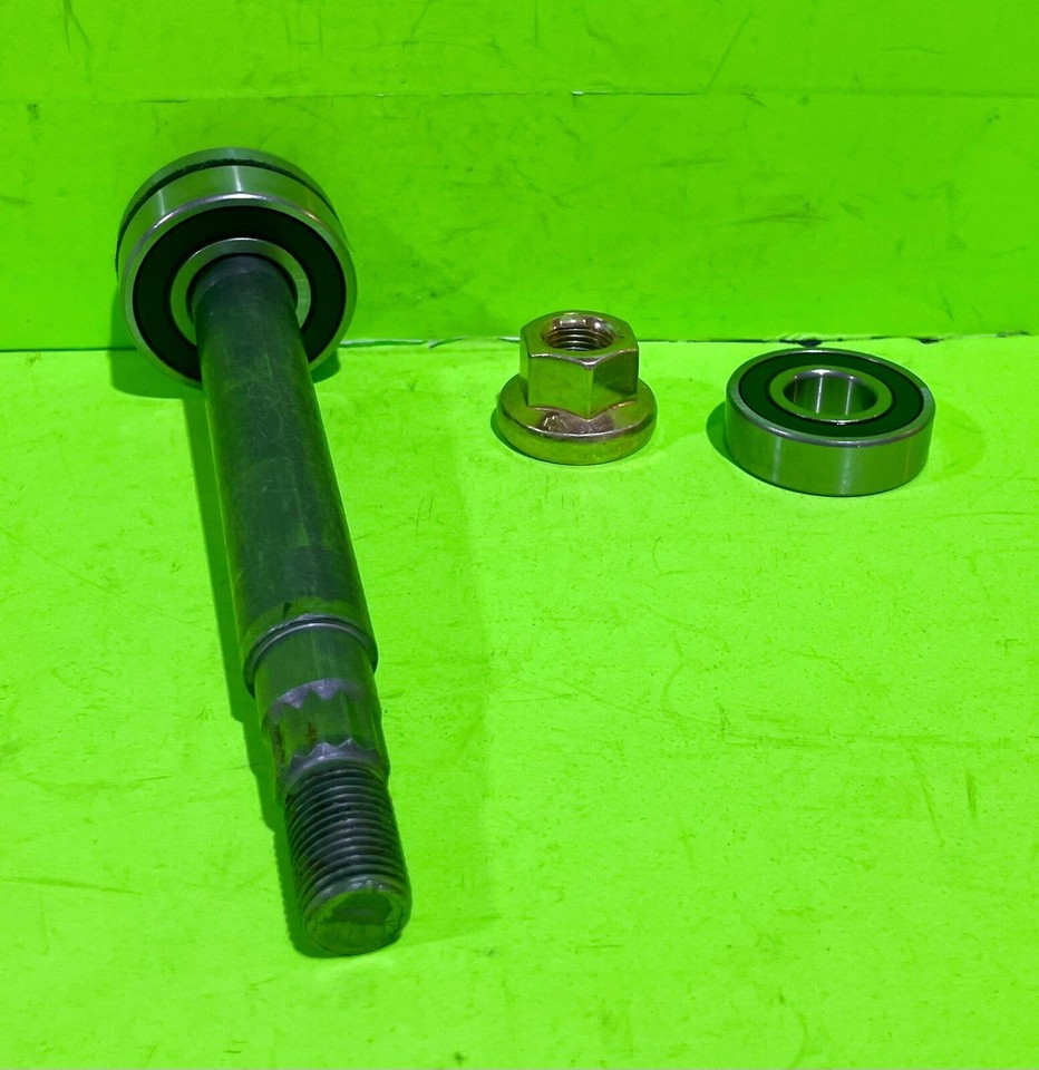 Genuine Husqvarna 532137646 Spindle Shaft w/ Bearing Nut | eBay