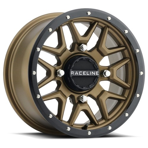 Raceline Krank 15" Wheels Bronze 33" RC500 Tires Polaris Sportsman ...