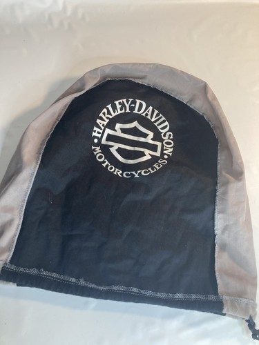 Harley Davidson Helmet Bag Dust Cover with Drawstring Black and Grey ...