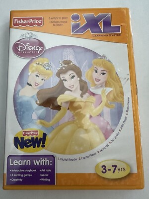 Fisher-Price iXL Learning System Software Disney Princess (DVD) | eBay