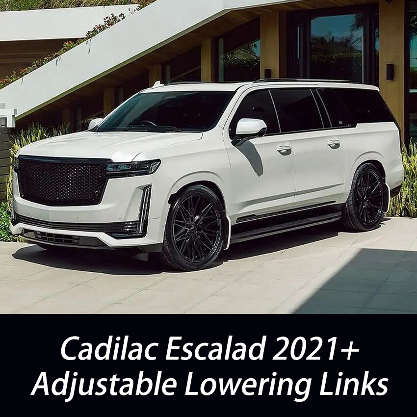 For 21+ Cadillac Escalade Adjustable Ride with Air Suspension Lowering ...