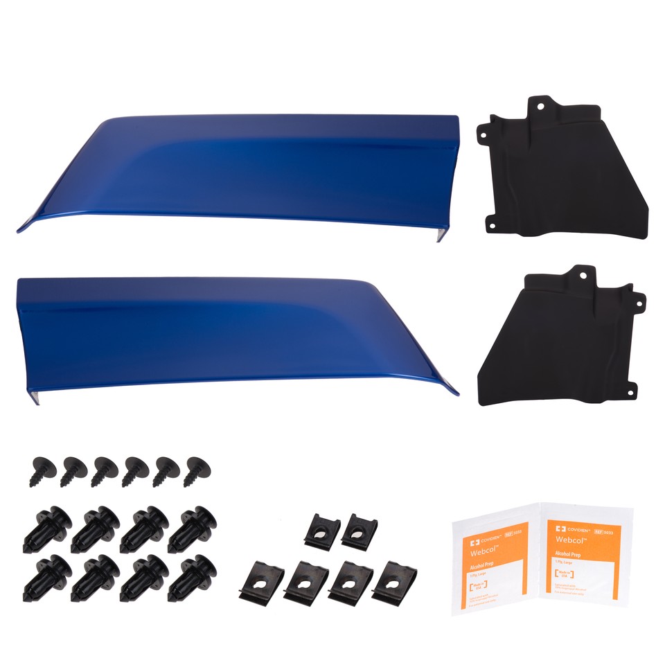OEM 2016-2021 Subaru WRX Rear Aero Splash Guards WR Blue Pearl ...