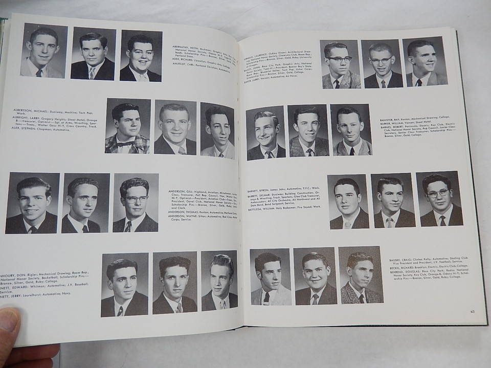 Yearbook, Benson Polytechnic High School, Portland Oregon, 1960 ...