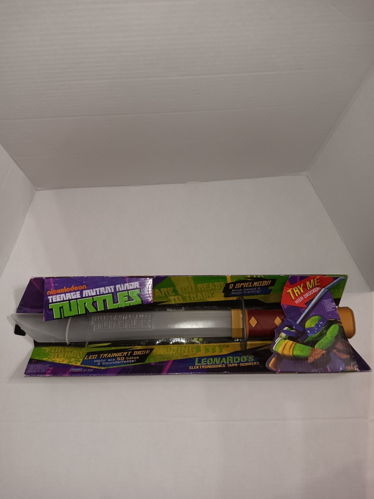 Teenage Mutant Ninja Turtles Leonardo's Stealth Sword - Rare German ...