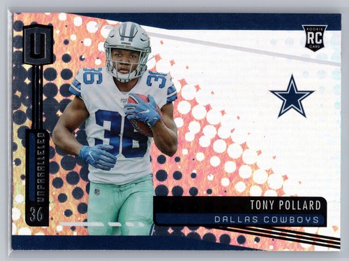 2019 Panini Unparalleled Tony Pollard #280 Rookie | eBay