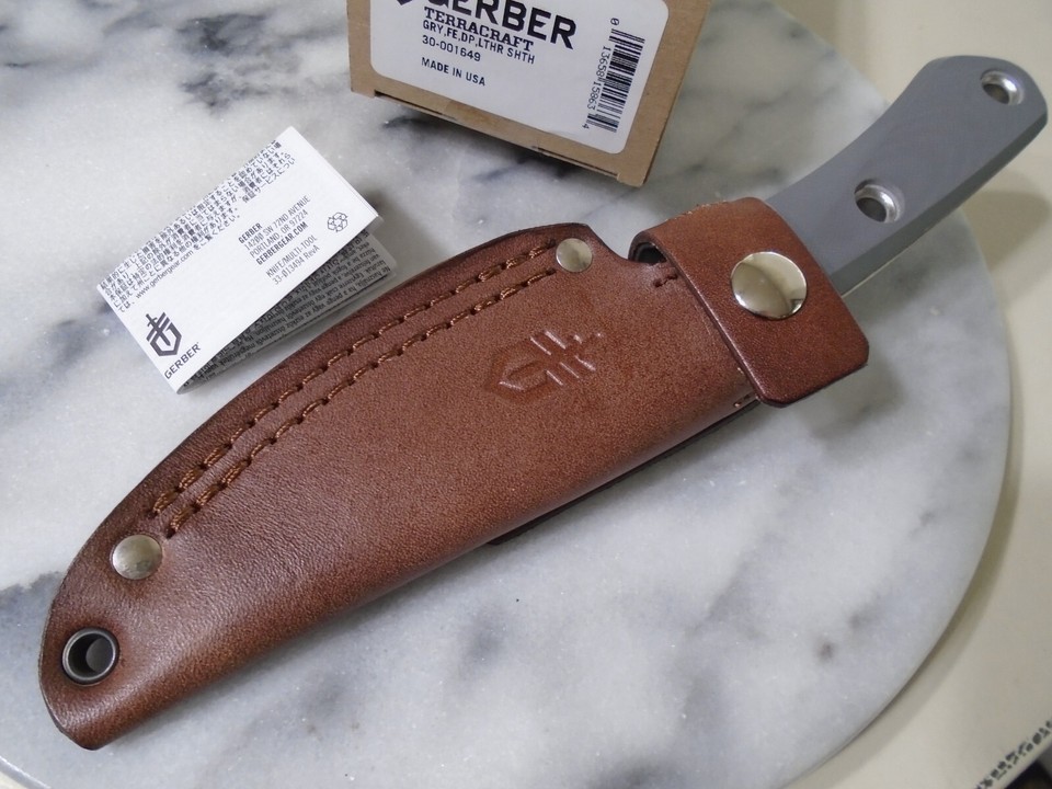 Gerber USA TERRACRAFT Fixed Blade Hunter Knife Full Tang CPM S30V Steel ...