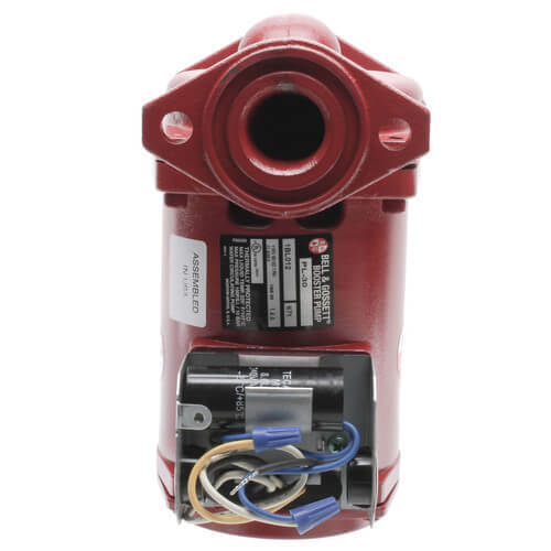Bell & Gossett 1BL012 PL Series Maintenance-Free Booster Pump, 115 VAC ...