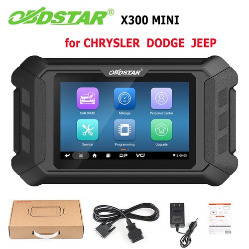 OBDSTAR X300 MINI for Chrysler/Jeep/Dodge IMMO Read PinCode Diagnostic ...