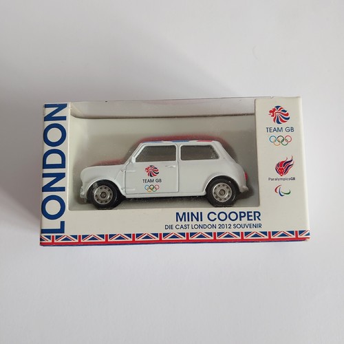 Corgi Mini Cooper Die Cast Toy Car London 2012 Olympics Team GB ...