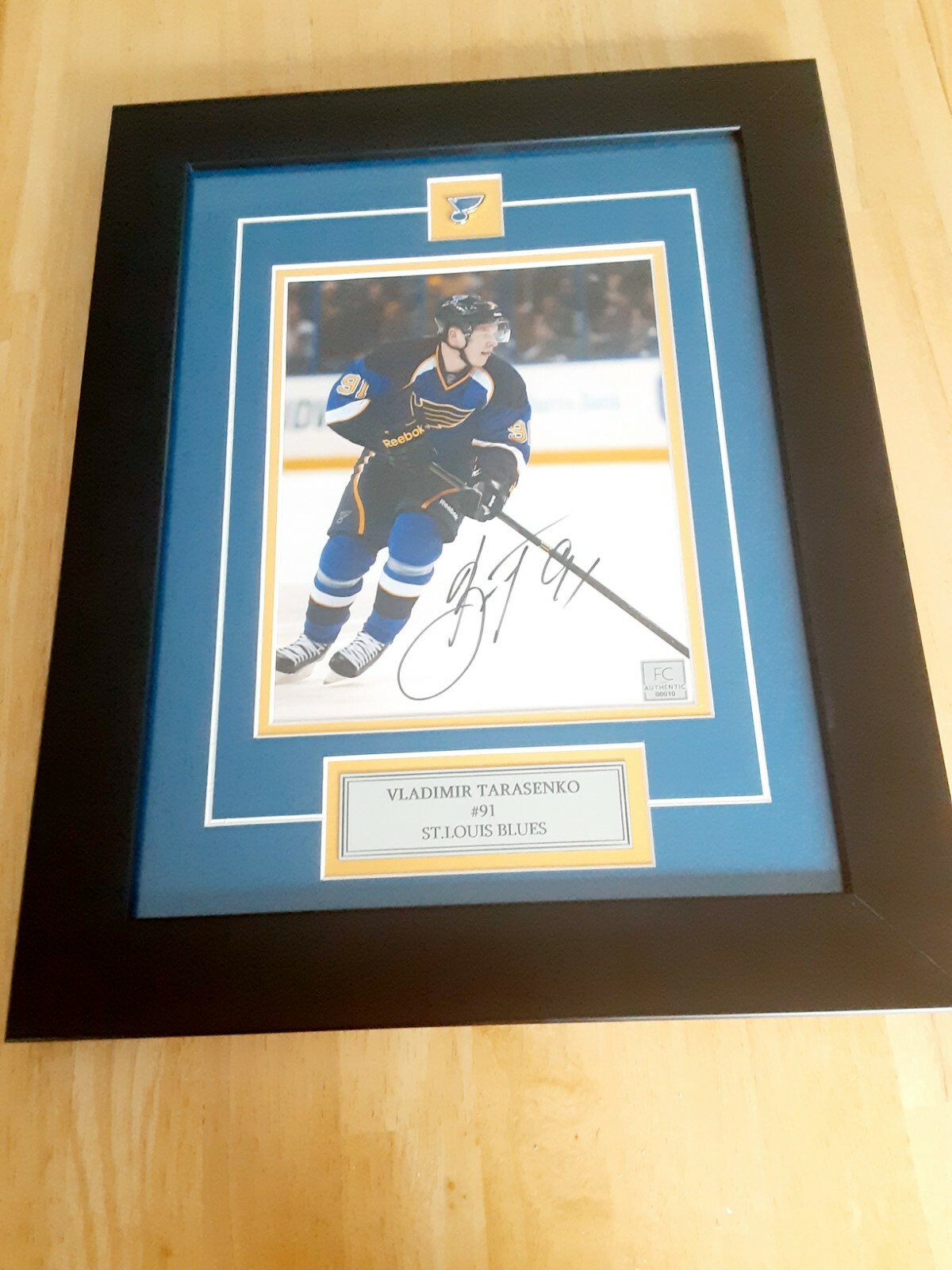 Vladimir Tarasenko St.Louis Blues 8x10 Photo Signed Autograph Frame NHL ...