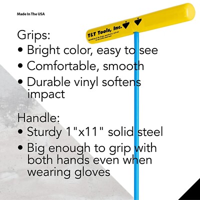T&T Tools Handy Hook Manhole Cover Lifting Tool 30 Inch T&T Tools Handy ...