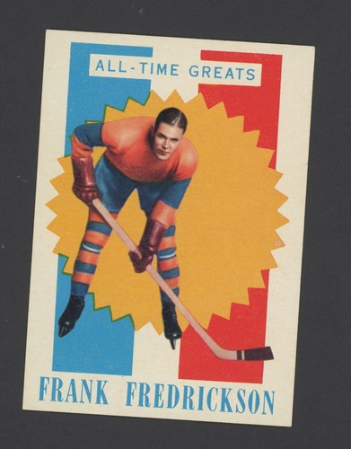 1960-61 Topps Hockey # 34 All-Time Greats Fred Fredrickson NrMt | eBay