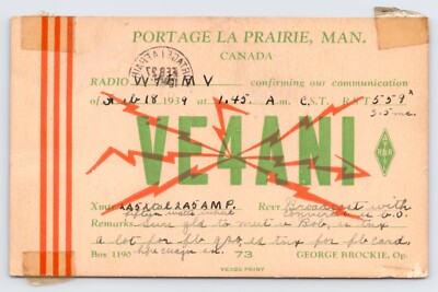 VE4ANI George Brockie: Portage La Prairie, Manitoba, Canada Ham Radio ...
