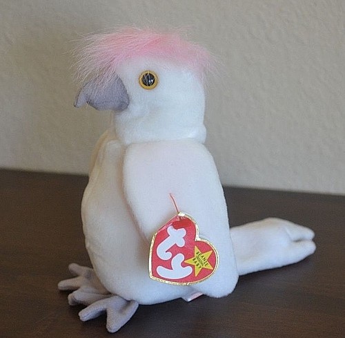 TY Plush Beanie Babies - KuKu - Birth date January 5, 1997 - Stocking ...