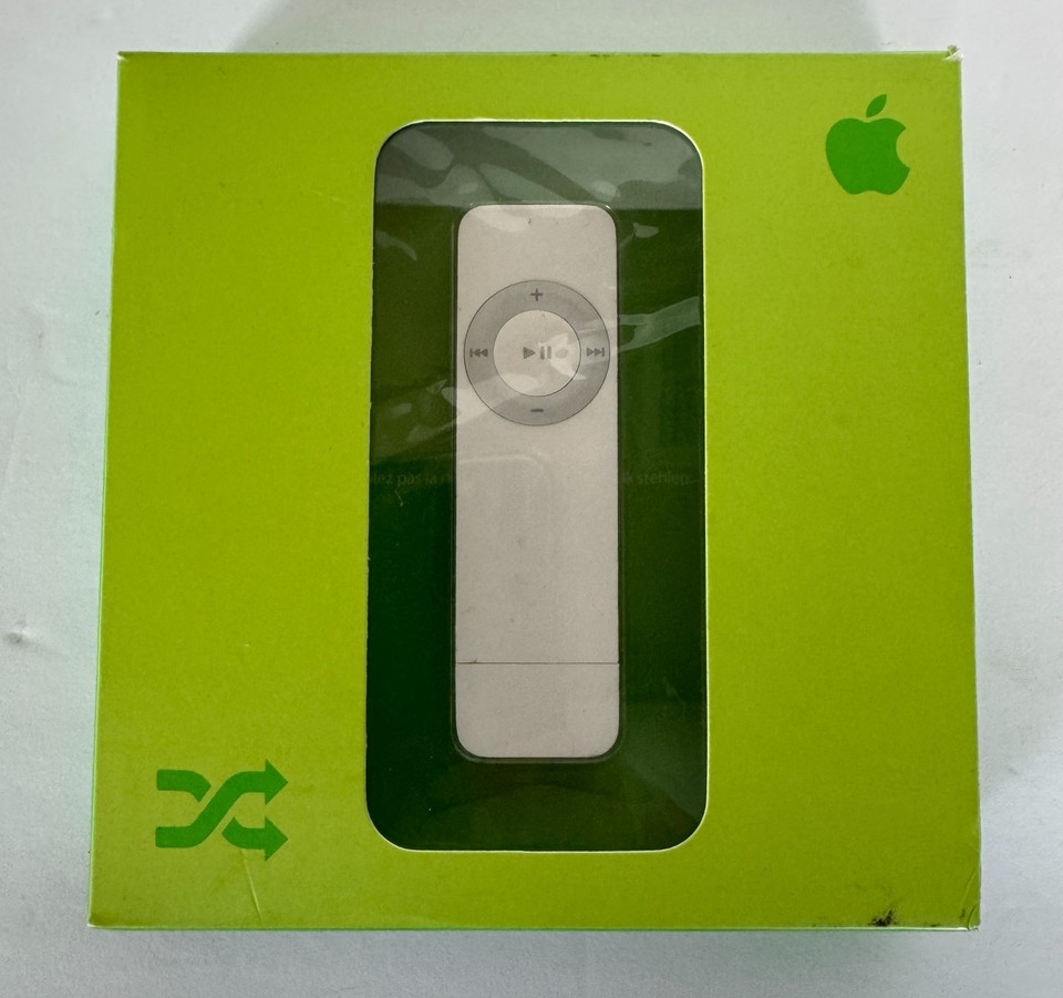 Apple iPod Shuffle - 1st Gen 2005 - White 512MB - 120 Songs | eBay