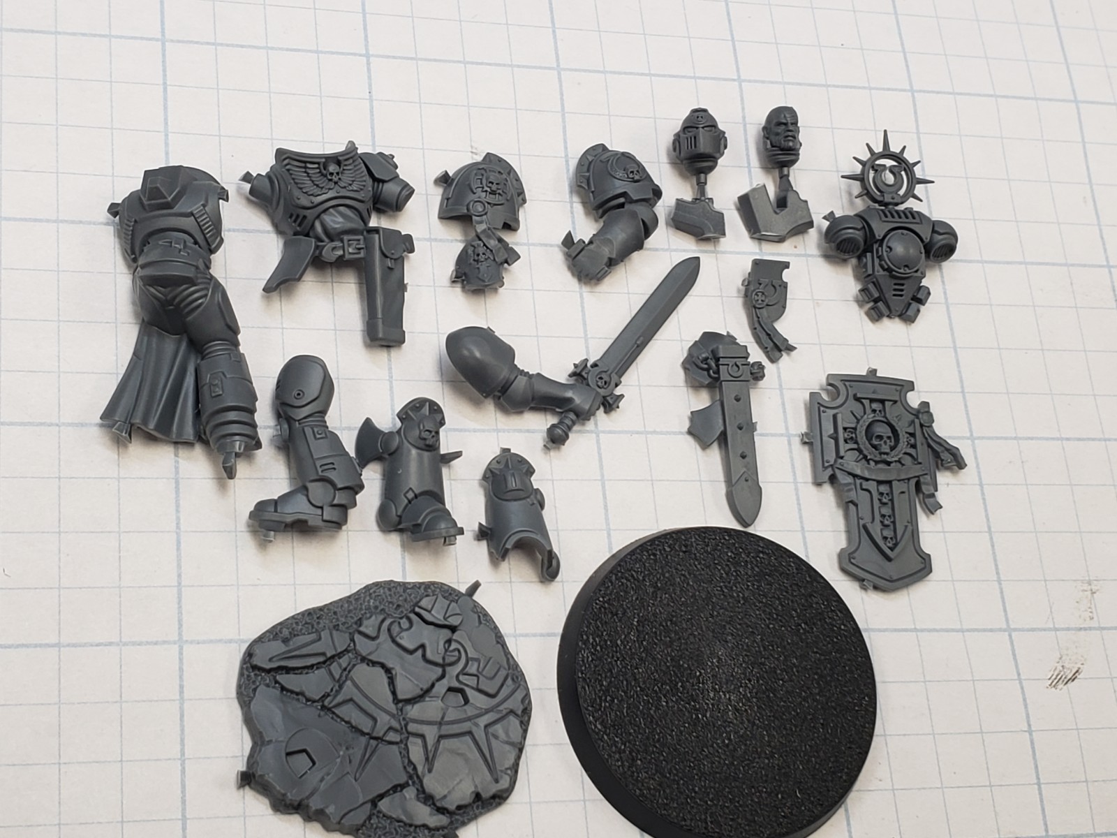 Warhammer 40k Ultramarines Bits Wardens of Ultramar Veteran Sergeant ...