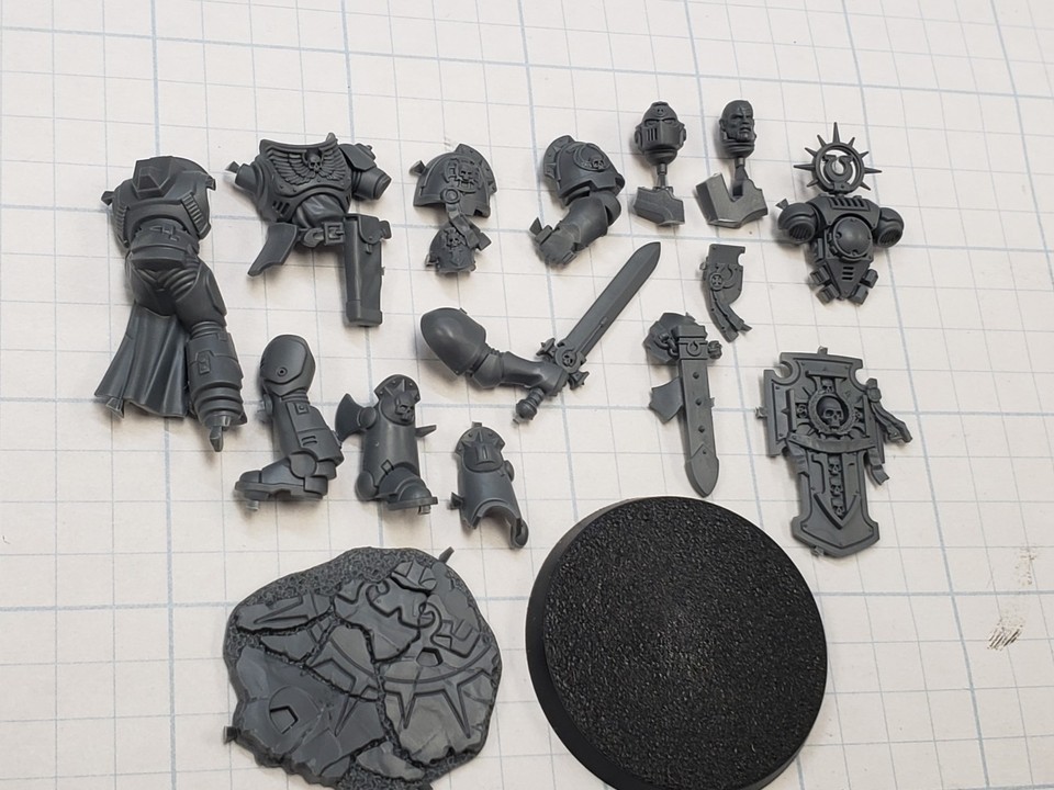 Warhammer 40k Ultramarines Bits Wardens of Ultramar Veteran Sergeant ...