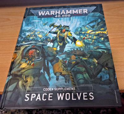 Warhammer 40,000 Codex Supplement: Space Wolves (Games Workshop) | eBay