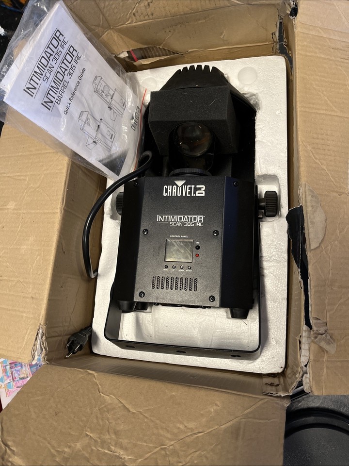 CHAUVET DJ Intimidator Scan 305 IRC. ( Shelf ) | eBay