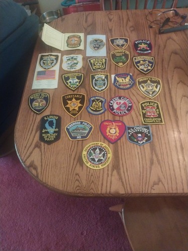 Vintage Police Patch Collection Lot of 23 Police Patches | eBay