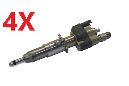 4x Inyector 13537589048 Apto para BMW 1er E81 3er E90 5er E60 6er (L44 ...
